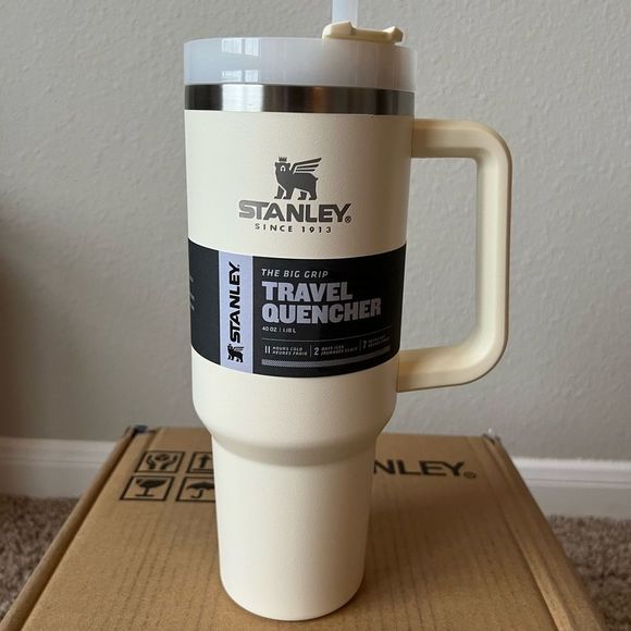 Stanley | Dining | Stanley Adventure Quencher 4oz Travel Tumbler Cream ...